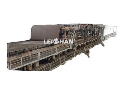China máquina da fatura de papel do cartão 100t/d para o papel da reciclagem de resíduos à venda