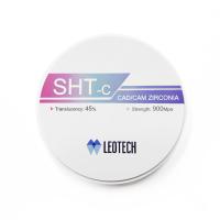 Quality Light Shade Advantage Zirconia Block 45% Ultra-Translucency 10/12mm Thickness for sale