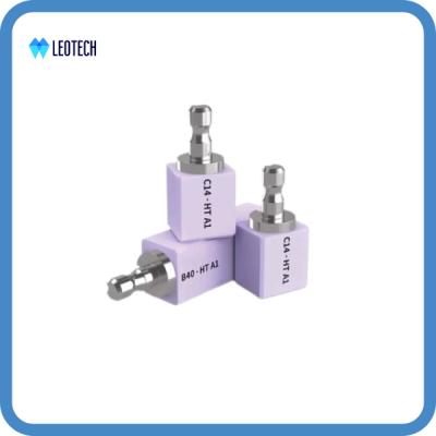 China CAD CAM Compatible Glass Ceramic Blocks Fast Milling Speed With Excellent Edge Stability for sale