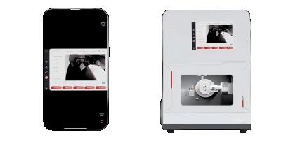 Cina LMD-5 macchina di fresatura automatica per il cambio degli utensili 10 utensili 160×115×105mm XYZ, telecomando in vendita