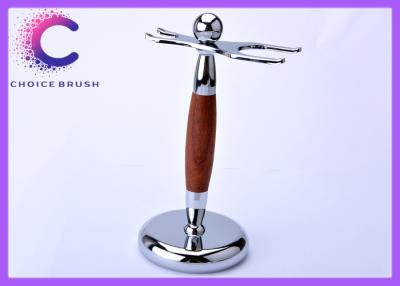 Китай Щетка двойного края брея и стойка бритвы с ручкой rosewood bruma крома реальной продается