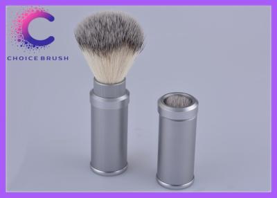 Cina Spazzola sintetica professionale di rasatura di viaggio della maniglia del metallo dei capelli per gli uomini in vendita