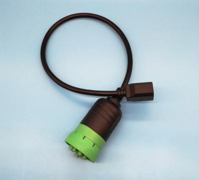 중국 RJ45 밖으로 주문을 받아서 만들어지는 여성 케이블 원형 Pin에 9개의 Pin 여성 판매용