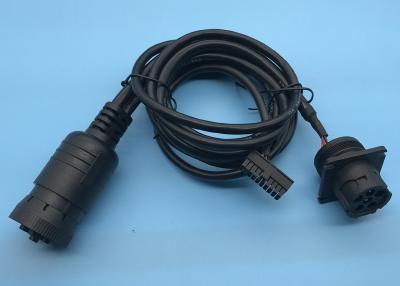 Κίνα Deutsch 6 θηλυκό καρφιτσών J1708 σε Molex 20 θηλυκό καρφιτσών και αρσενικό καλώδιο θραυστών Υ J1708 προς πώληση