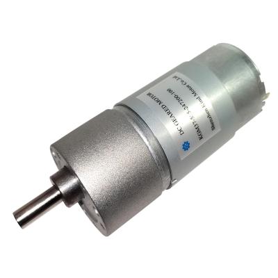 Cina L'eccentrico ha prodotto l'acciaio inossidabile innestato a bassa velocità di 12Kg.cm del motore di 37mm in vendita