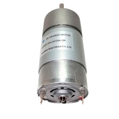Cina L'eccentrico ha prodotto l'acciaio inossidabile innestato a bassa velocità di 12Kg.cm del motore di 37mm in vendita
