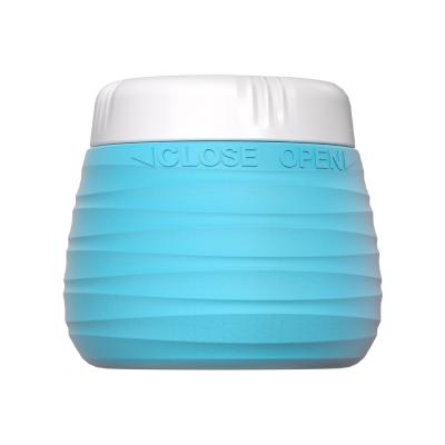 China Shower Gel Soap Mud Travel Toiletry Container Kit Leak Proof 50ml With Screw Lid for sale