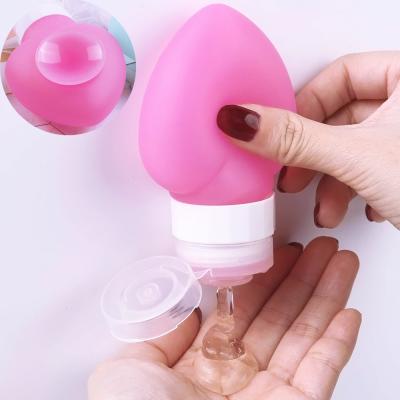 中国 78ml 再充填可能なシリコン旅行用ボトル 販売のため