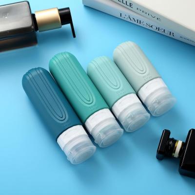China TSA-Approved Silicone Travel Bottle Set with Wide Mouth Design for Easy Refilling and Customizable Options for sale