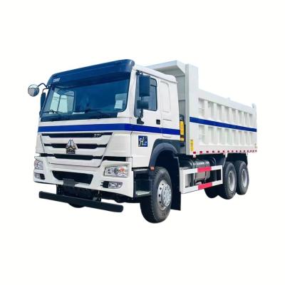 China White 6*4 HOWO 371 Horsepower 5.6 m Dumper for Export Dump Trailer for sale
