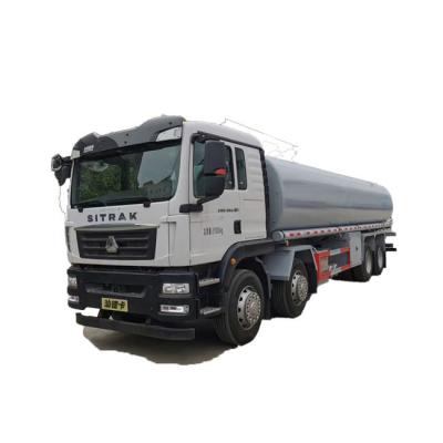 China SHACMAN 8x4  26 CBM Chemical Tank Truck Water Bowser Truck for Drilling Fluid for sale
