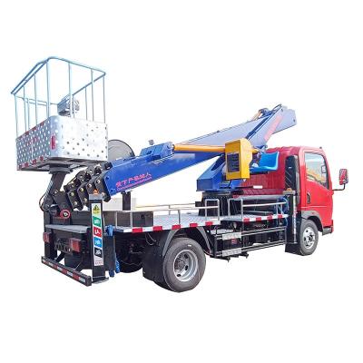 China China Budget-Friendly 200kg Capacity Aerial Work Platform Truck  for Telecom Tower & Village Electrification for sale