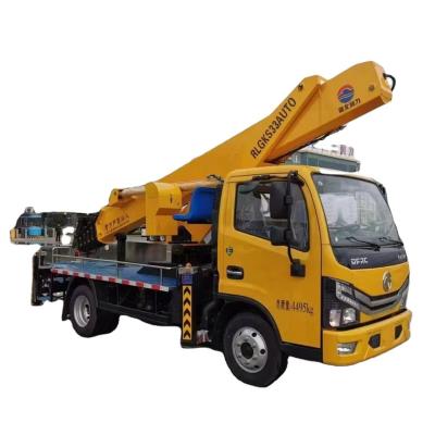 China High Altitude Manned Work Platform Vehicle 251-350HP BOB-LIGHT 4-6L CN; JIA Diesel Euro 4 GK14SA Manual 7.5M Telescopic Arm 14M for sale