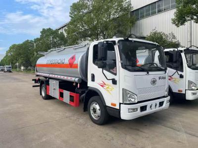 China FAW Best Seller 6CBM Mobile Fuel Truck New Manual Transmission 4x2 Oil Tanker Factory Price Fuel Dispensing Truck Low Price for sale