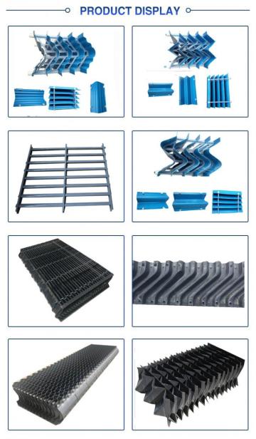 Cellular PVC Drift Eliminator For Cooling Tower 25mm 140-145mm 2