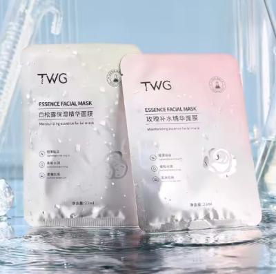 China Factory Price Face Sheet Mask Astaxanthin Whitening Moisturizing White Truffle Serum Facial Mask Rose Face Mask for sale