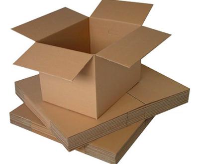China Cajas de cartón de encargo a prueba de humedad para enviar, caja de un sólo recinto en venta