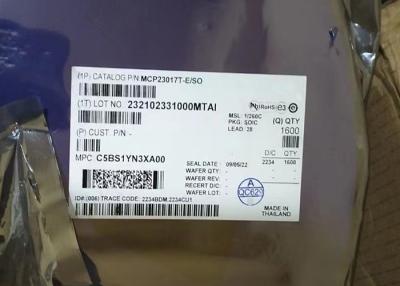 China IC-Spaander 1,7 I/O Expander de met 16 bits van Mhz 28-SOIC MCP23017T-E/SO met Periodieke Interface Te koop