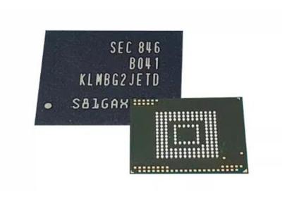 China KLMBG2JETD-B041 Chip de IC de memoria 32Gbit eMMC 5.1 IC de almacenamiento flash con interfaz HS400 en venta