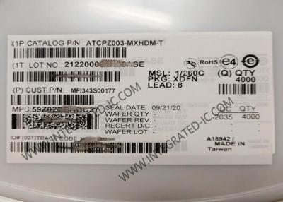 China Chip de circuito integrado MFI343S00177, autenticación criptográfica, almacenamiento seguro de claves, IC XDFN8 en venta