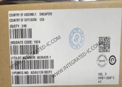 中国 ADAU1361BCPZ 集積回路チップ ステレオ低電力 96 kHz 24ビットオーディオコーデック、内蔵PLL付き 販売のため