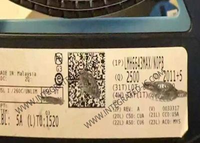 Китай LMH6643MAX Integrated Circuit Chip Low Power 130MHz 75mA Усилители выхода железнодорожного транспорта продается