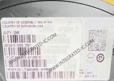 中国 LTC3805IMSE-5 集積回路チップ 調整周波数電流モード フライバック/ブースト/SEPIC DC/DCコントローラ 販売のため