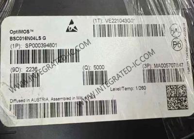 中国 BSC016N04LSG 集積回路チップ OptiMOS 3 パワートランジスタ 40V MOSFET トランジスタ 販売のため