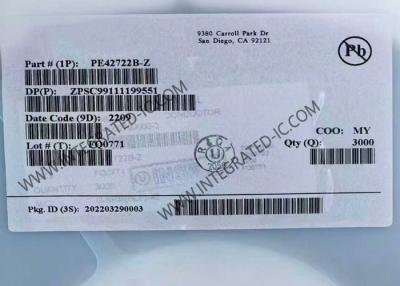 Китай PE42722B-Z UltraCMOS SPDT RF Switch IC Модуль беспроводной связи от 5 МГц до 1,794 ГГц с низкой потерей вставки и высокой изоляцией продается