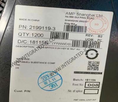 China 2199119-3 67 Position M.2 Connector with 0.50mm Pitch and 500 mA Current Rating for NGFF Mini Card Applications for sale