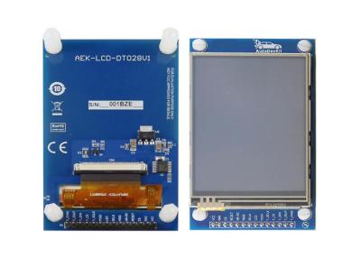 China AEK-LCD-DT028V1 Embedded Solutions Touch Screen Controller TSC2046 LCD Display Evaluation Board for sale