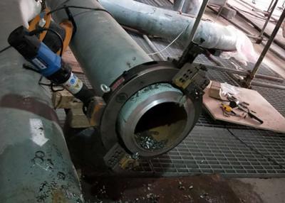 China Buiten Opgezette Elektrische van de Buis Koude Pijp het Knipsel en van Beveling Machine voor Roestvrij staal Te koop