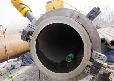 China Van de Clamshellpijp de Koude het Knipsel en van Beveling Macht van het Machine Automatische Voer 2KW Te koop