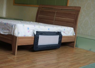 China Entfernbare Falten-unten Kindersicherheits-Bettgitter/blaue Seitenbettgitter zu verkaufen