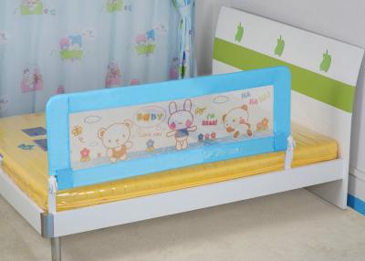中国 美しいカートン王ツイン・ベッドの安全柵/調節可能な子供は柵を寝かせます 販売のため