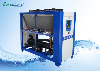 中国 スクロールComperssor産業貝の管の熱交換器が付いている空気によって冷却される水スリラー 販売のため
