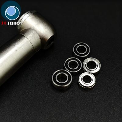 China SR144TLZWKN 3.175*6.35*2.78 High Speed Dental Bearing Torlon Cage Noise Level Less than 30 dB for sale