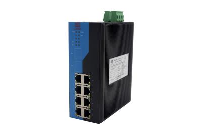 Cina Dieci input industriale 1000M di corrente continua Di progettazione 48~52V del commutatore contabilità elettromagnetica del porto 100M POE in vendita