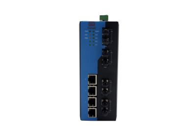 China De hoge Prestaties leidden 8 Haven 10/100M Ethernet-de steun van het Schakelaardin spoor Te koop