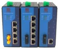 China Muur die Industriële Beheerde Ethernet-Schakelaar met Dubbele Overtollige Input opzetten Te koop