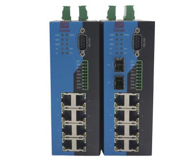 Cina Il commutatore di serie di Ethernet di RS232 RS422 RS485/grado industriale Modbus ha diretto il commutatore di Ethernet in vendita