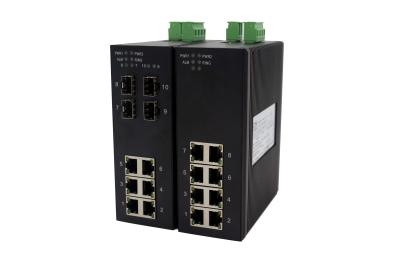 China 10 Schakelaar van haven de Industriële Gigabit Ethernet, de Beheerde Bescherming van de Netwerkschakelaar IP40 Te koop