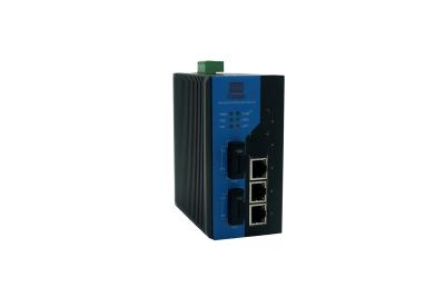 China De duurzame Schakelaar van 5 Haven Industriële Ethernet, DIN-Spoor zet Ethernet-Schakelaar 1.0Gbps op Te koop