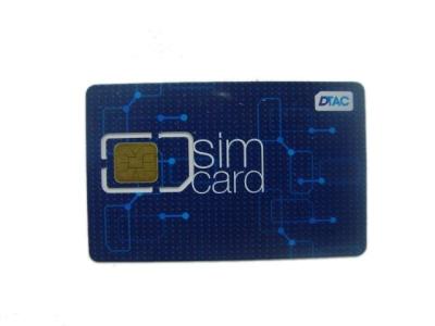 Cina Carta SIM indigena di plastica delle Telecomunicazioni di RUIM HTTPs Celltick con CMYK che prrinting in vendita