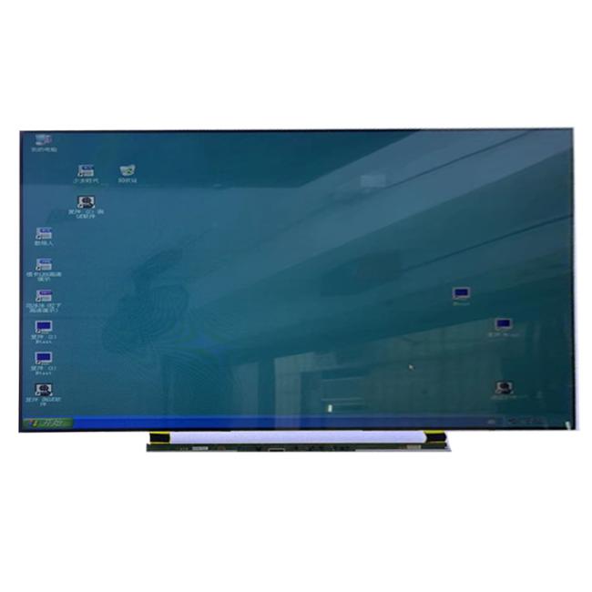 Detailed view of Samsung LSC480HN08 LCD panel connections