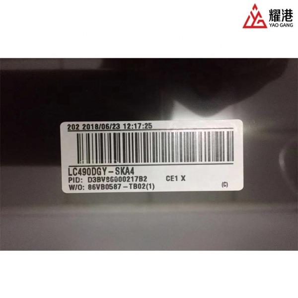Quality 49" LG LCD Panel LC490DGY-SKA4 3840*2160 4K Easy Installation for sale