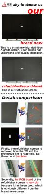 China V400HJ9-PE1-C4 INNOLUX LCD Panel 40 Inches LED TV Screen Open Cell Panel for sale