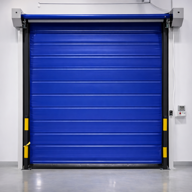 Insulated high speed door technical diagram