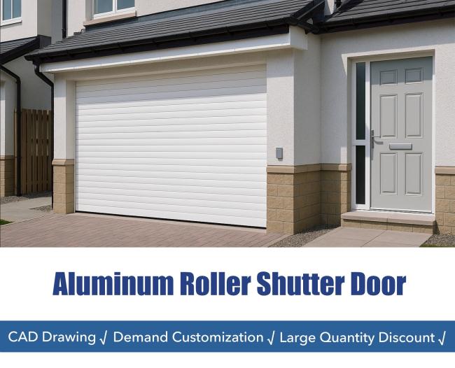 Custom rolling shutter door for specialized industrial use