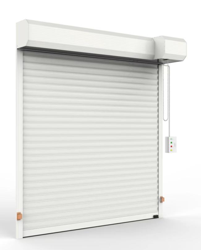 77 Series Aluminum Roller Shutter Door installation